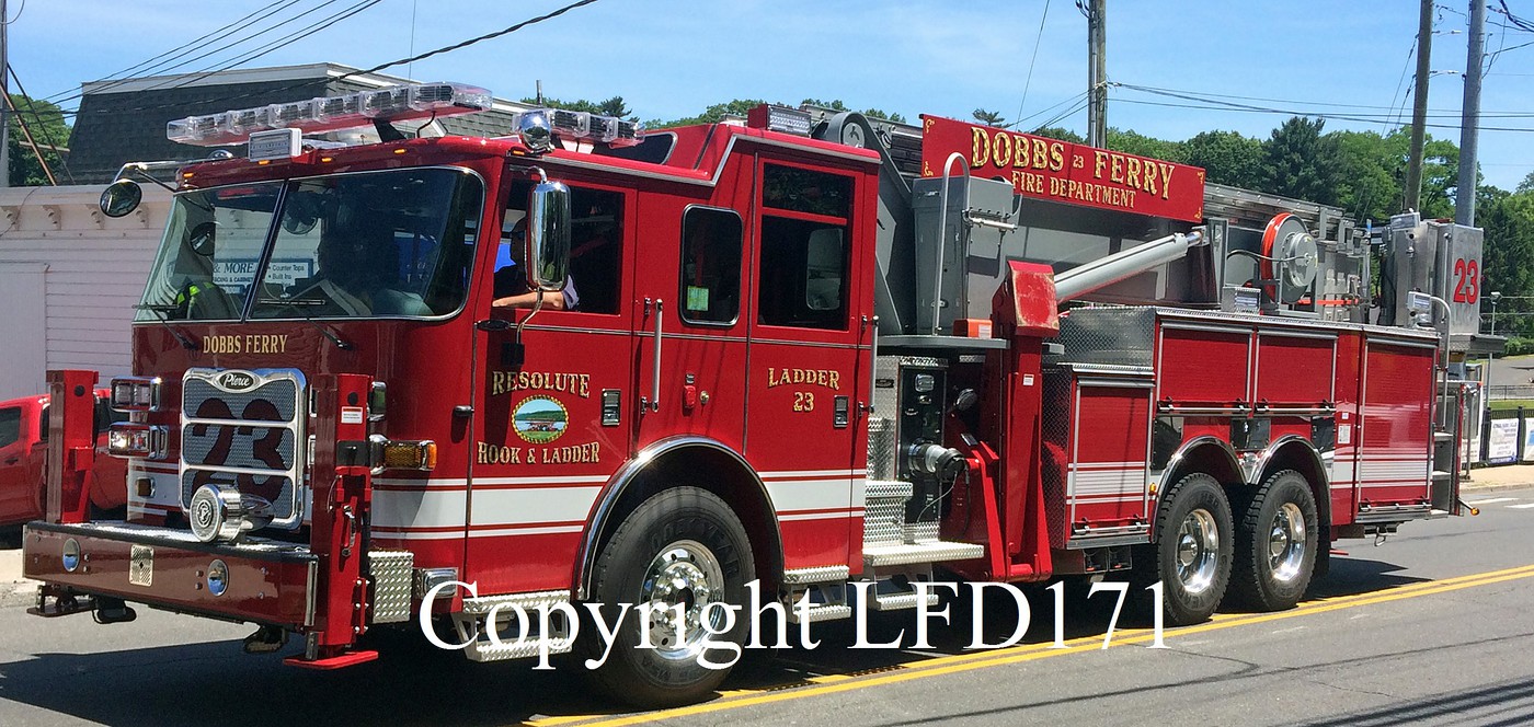 Photo: Tower Ladder 23 | Dobbs Ferry album | Westchester County Fire ...