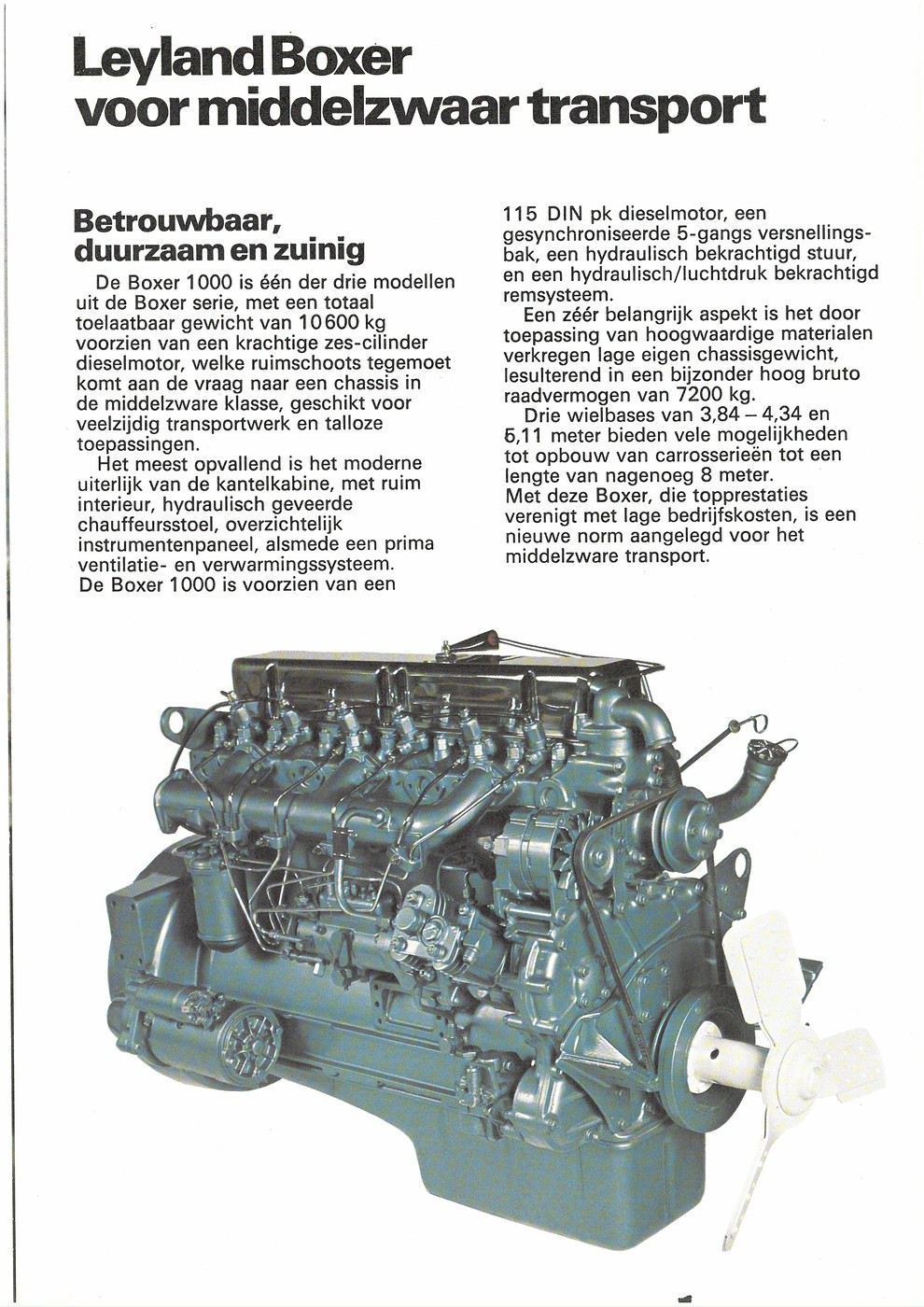 Photo: Leyland Boxer 1000 02 | Leyland Boxer 1000 album | Dutch Model ...