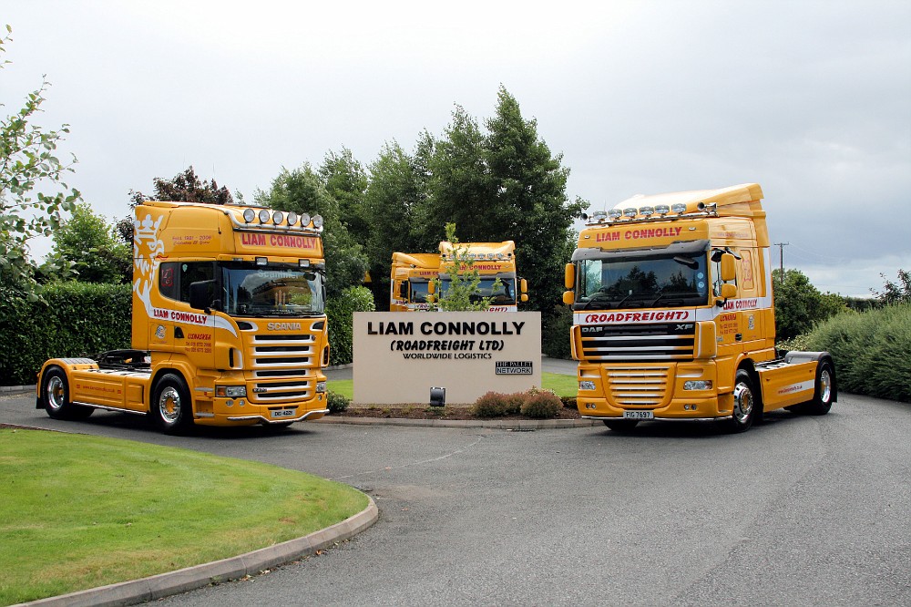 Photo: DIG 4221 & FIG 7697 | Liam Connolly (Roadfreight) Ltd, Drummack ...