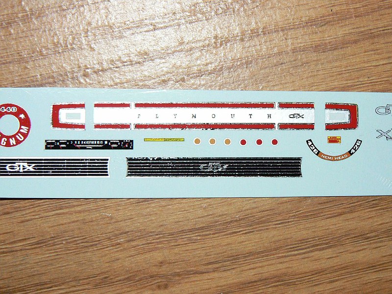 Photo: '68 GTX Decals 02 | Keith Marks Decals album | Customike | Fotki ...