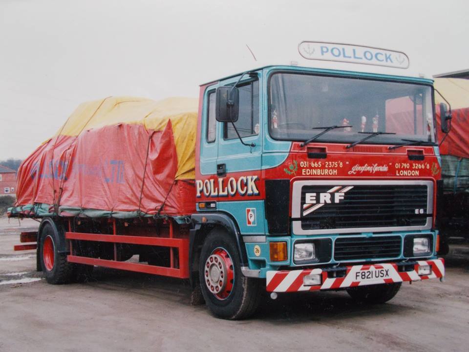 Photo: F821USX ERF E6 | Pollock, Bathgate (formerly Musselburgh) album ...