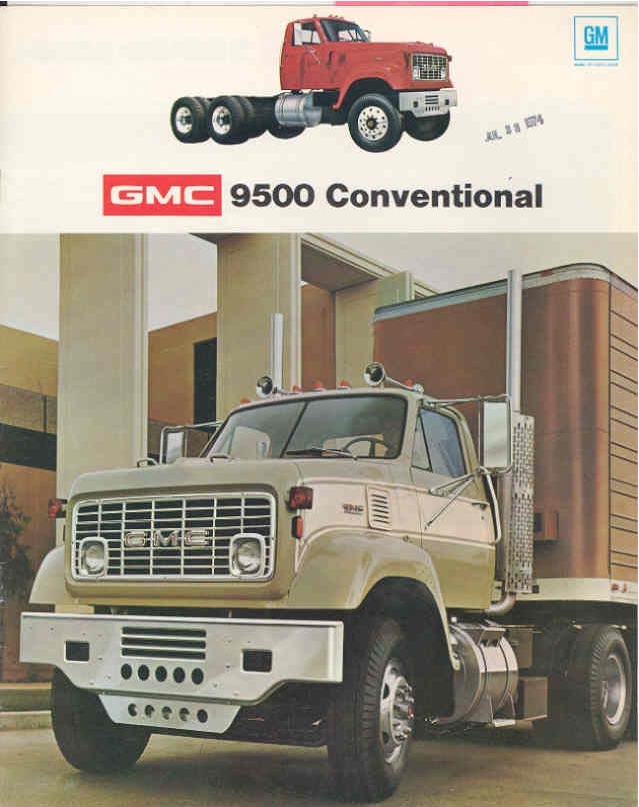 Photo: GMC 9500 1974 01 | GMC 9500 1974 album | Dutch Model Truck Club ...