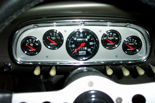 Photo: Custom gauge cluster- view 2 | 63 Falcon 2Dr Sedan album ...