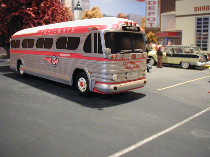 Photo: American Bus Lines (ABL) GM- PD-4104 | TRAILWAYS SYSTEM BUS ...