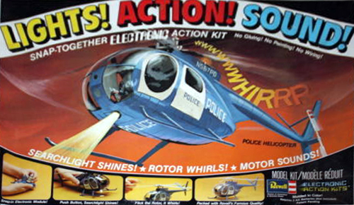 Photo: Revell - Police Helicopter - Box Cover | REVELL Lights! Action ...