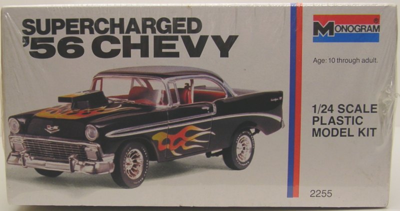 MONOGRAM '56 Chevy Super Charged #2255 album | DRASTIC PLASTICS MODEL ...