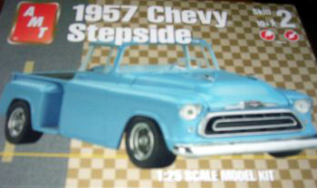 Photo: 1957 Chevrolet Stepside | AMT Pickup Truck and SUV Box tops only ...