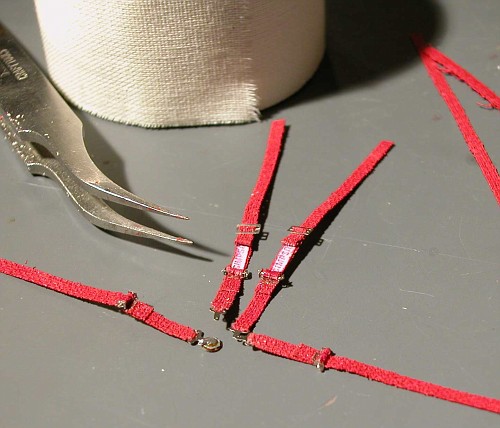 Photo: Classic medical tape belts with Detail master buckles. | The ...