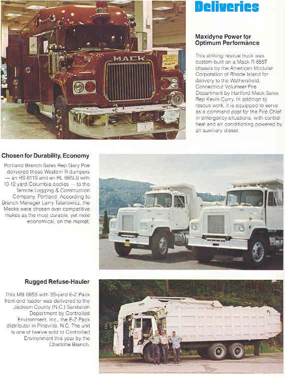 Photo: Mack Bulldog Magazine 1977 3th Q 04 | Mack Bulldog Magazine 1977 ...