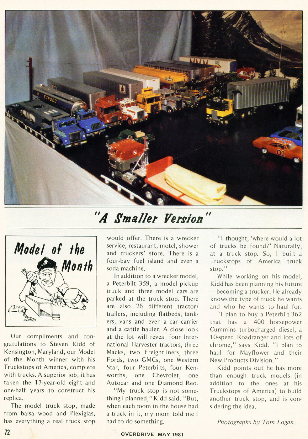 05 Overdrive Magazine May 1981 album | Dutch Model Truck Club | Fotki ...