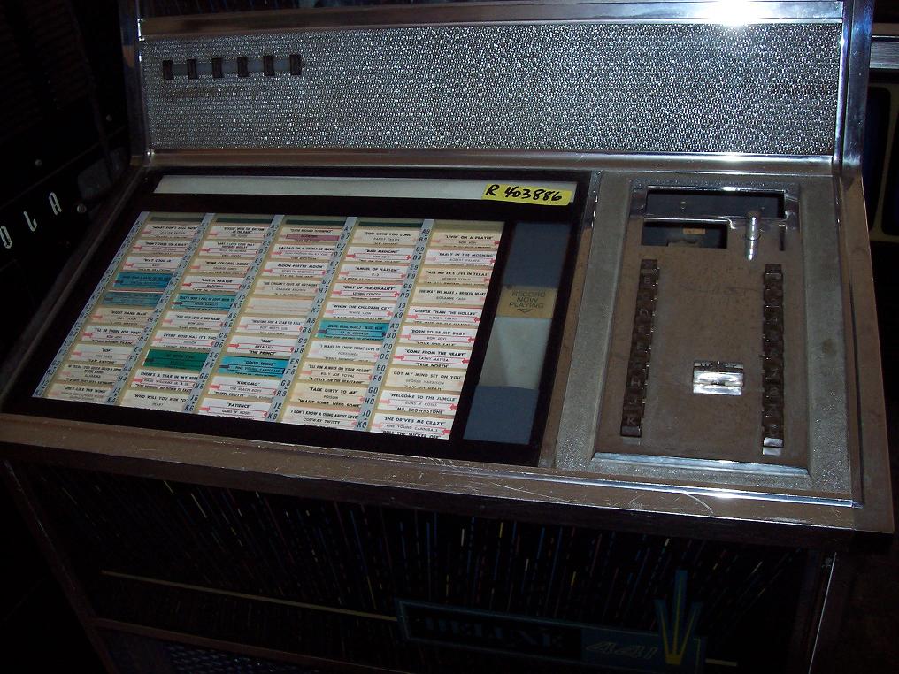 Photo: R441-403886f | 1969 Rock-Ola 441 Deluxe Jukebox - S/N 403886 ...