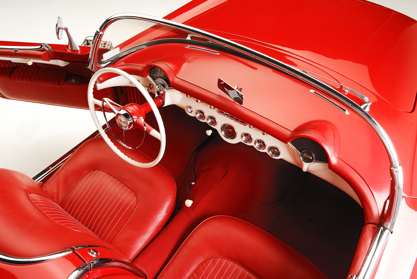 Photo: 1954_Chevrolet_Corvette_interior_view_2.jpg | From the Archives ...