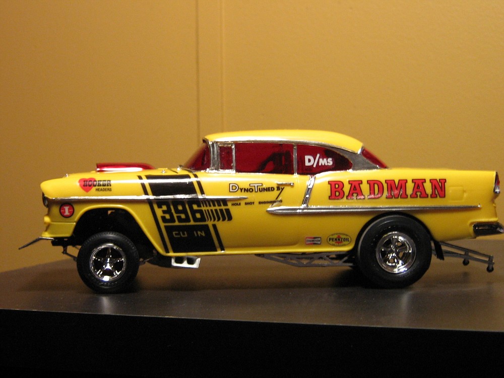 Photo: Badman with decal 002 | MONOGRAM Badman '55 Chevy #PC229 album ...