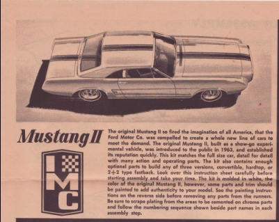 IMC Ford Mustang II #109 album | DRASTIC PLASTICS MODEL CAR CLUB ...