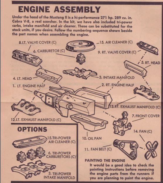 Photo: IMC Mustang II instructions 2 | IMC Ford Mustang II #109 album ...