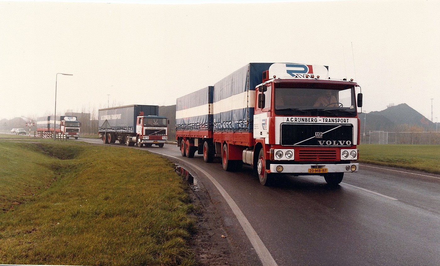 Photo: 23 MB 87 Volvo F10 4x2 rigid / drawbar tilt truck | A.C ...