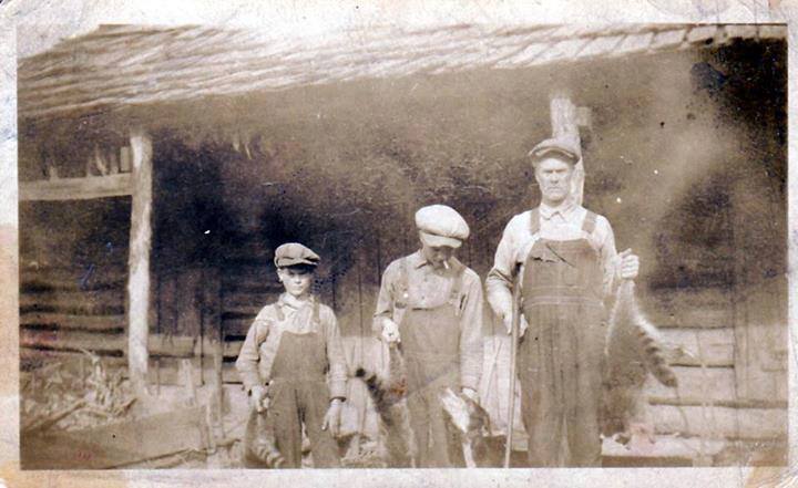 Photo: L TO R JOHN & WILLARD CRABTREE & GRANDPA WILLIAM H. CRABTREE ...