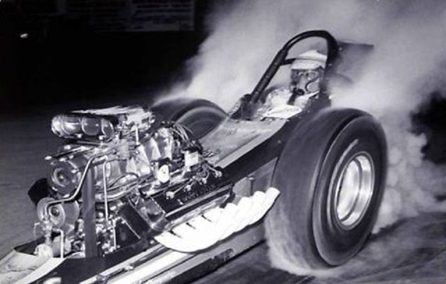 Photo: Larry Huff At Irwindale | FRONT ENGINE DRAGSTERS album | LOUD ...