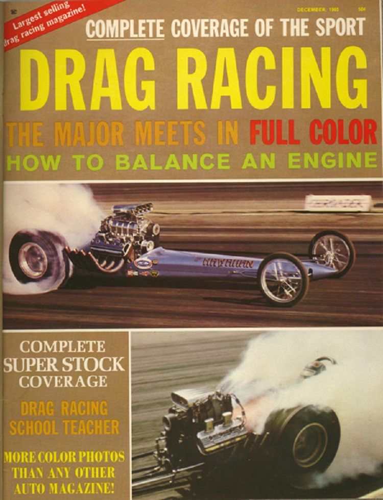 Photo: DRAG RACING DEC 1965 | FRONT ENGINE DRAGSTERS II album | LOUD ...