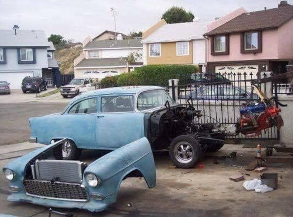 Photo: 55 Chevy | 1 STREET FREAKS,PRO STREET & PRO TOURING CARS I album ...
