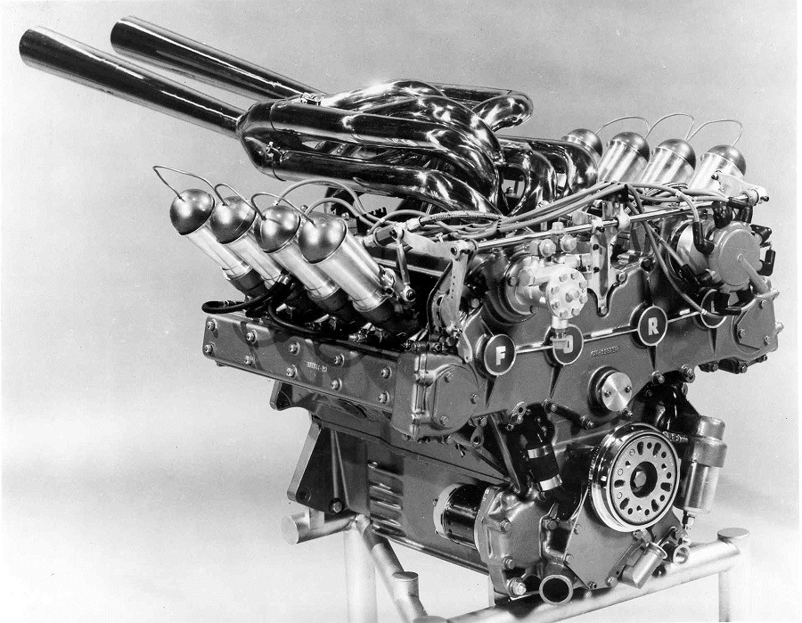 Photo: 1965-Ford-double-overhead-cam-V-8-racing-engine | INDY CARS III ...