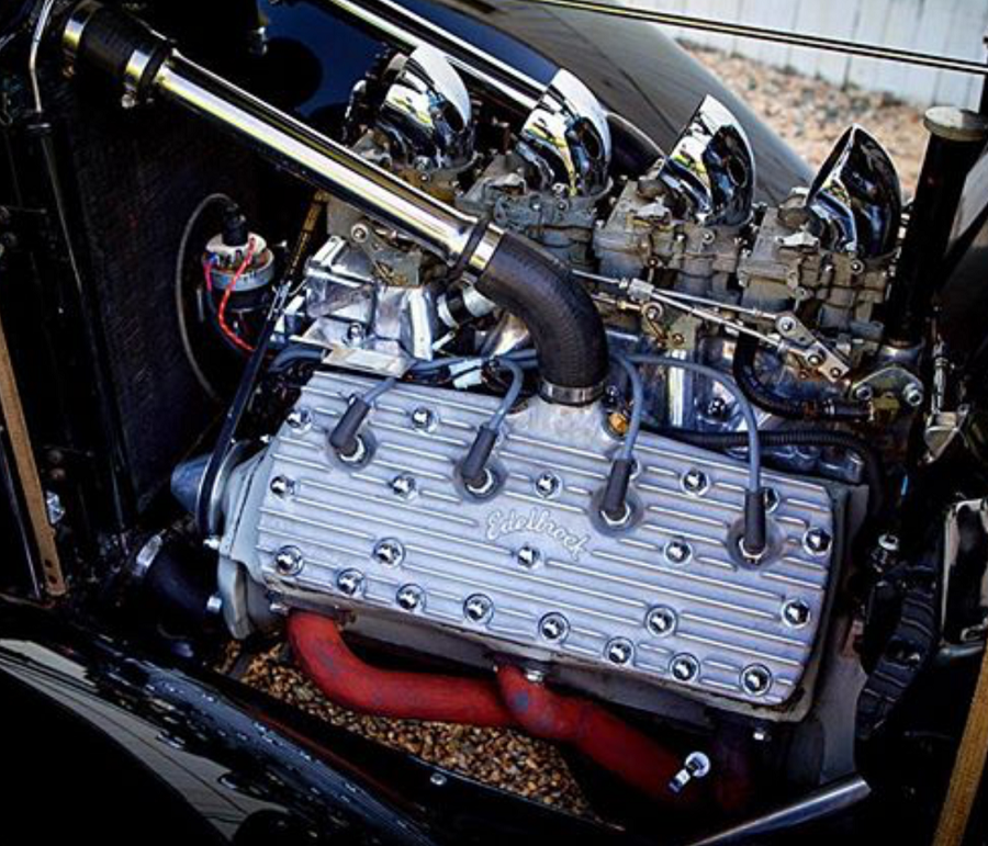 Photo: Flathead with 4 carbs | ENGINES THAT POWER 1932 FORDS album ...