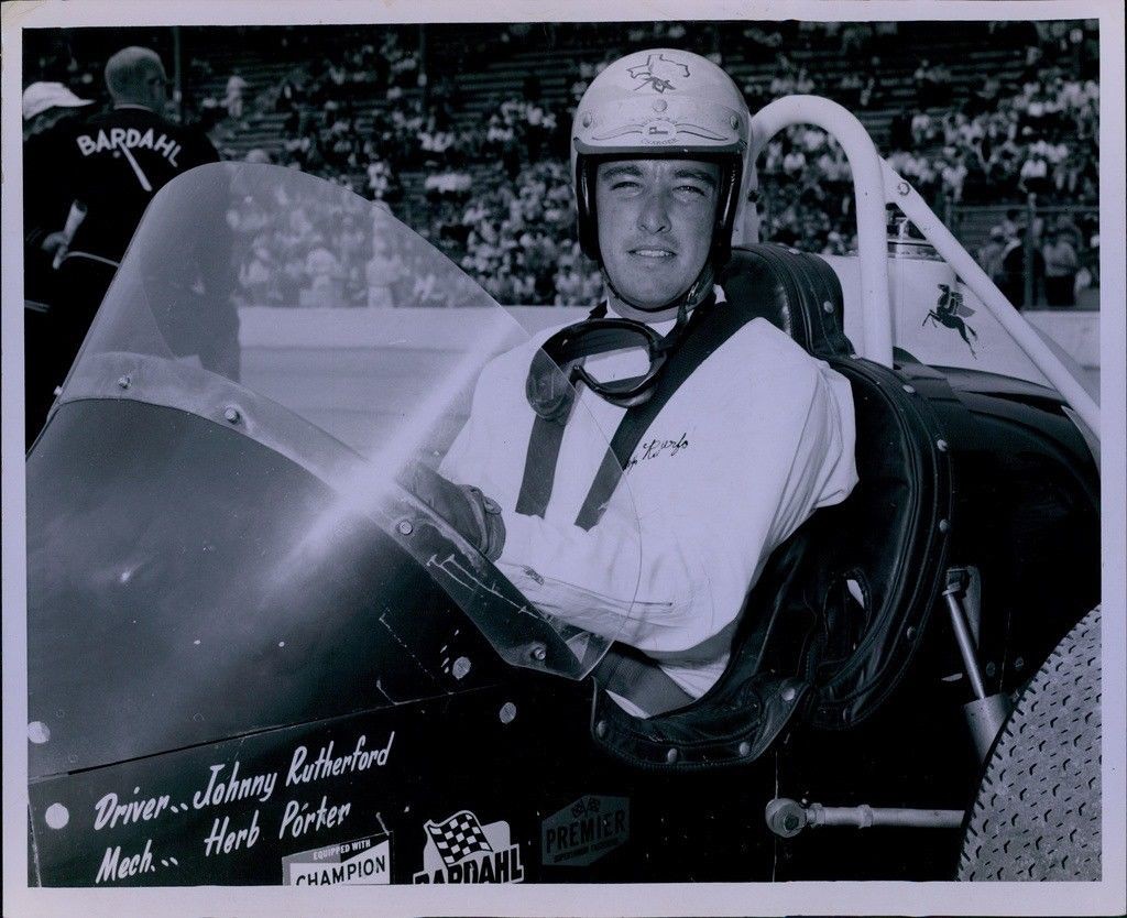 Photo: JOHNNY RUTHERFORD | 3 RACE CAR OWNERS,DRIVERS & CREW III album ...