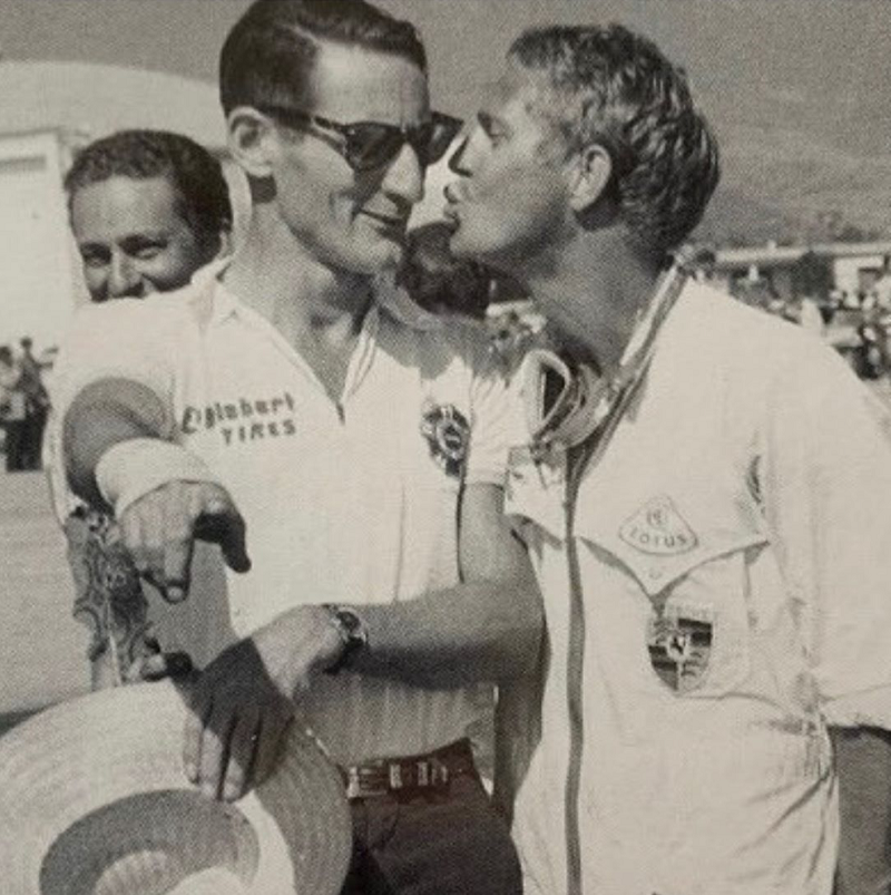 Photo: Ken Miles & S McQueen | 3 RACE CAR OWNERS,DRIVERS & CREW III ...