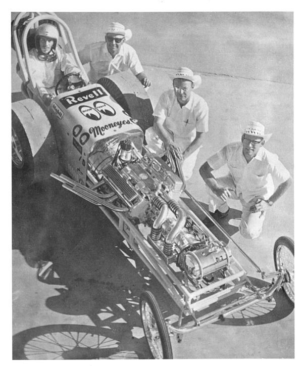 Photo: Dean Moon and his brother, Buzz, with driver Dante Duce | 3 RACE CAR OWNERS,DRIVERS ...