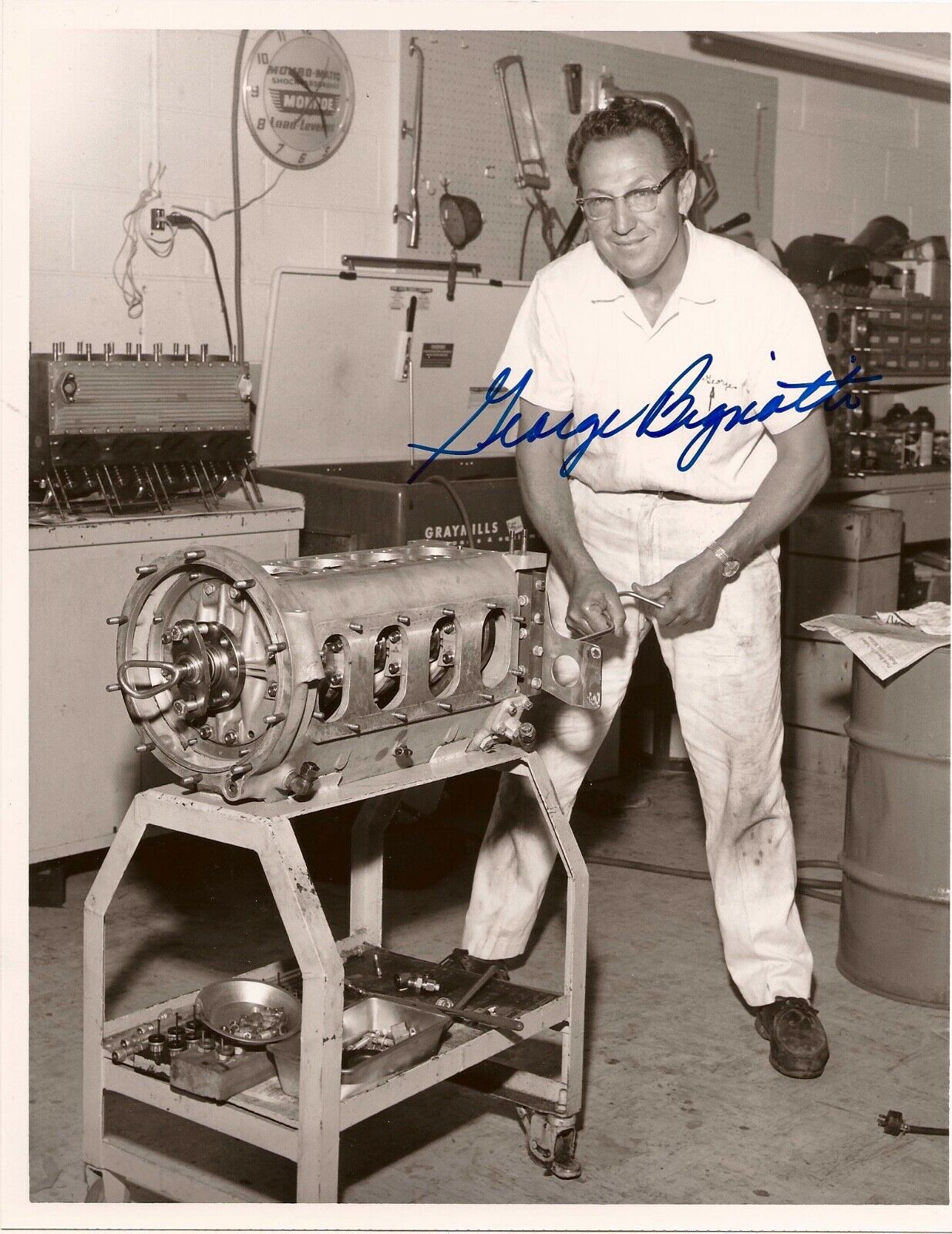 Photo: George Bignotti Chief mechanic on 7 Indy 500 winning cars | 3 ...