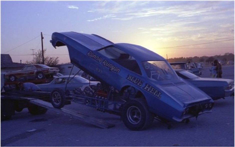 Photo: Blue Hell Funny Car | MISC DRAG RACING PIC'S IV album | LOUD ...