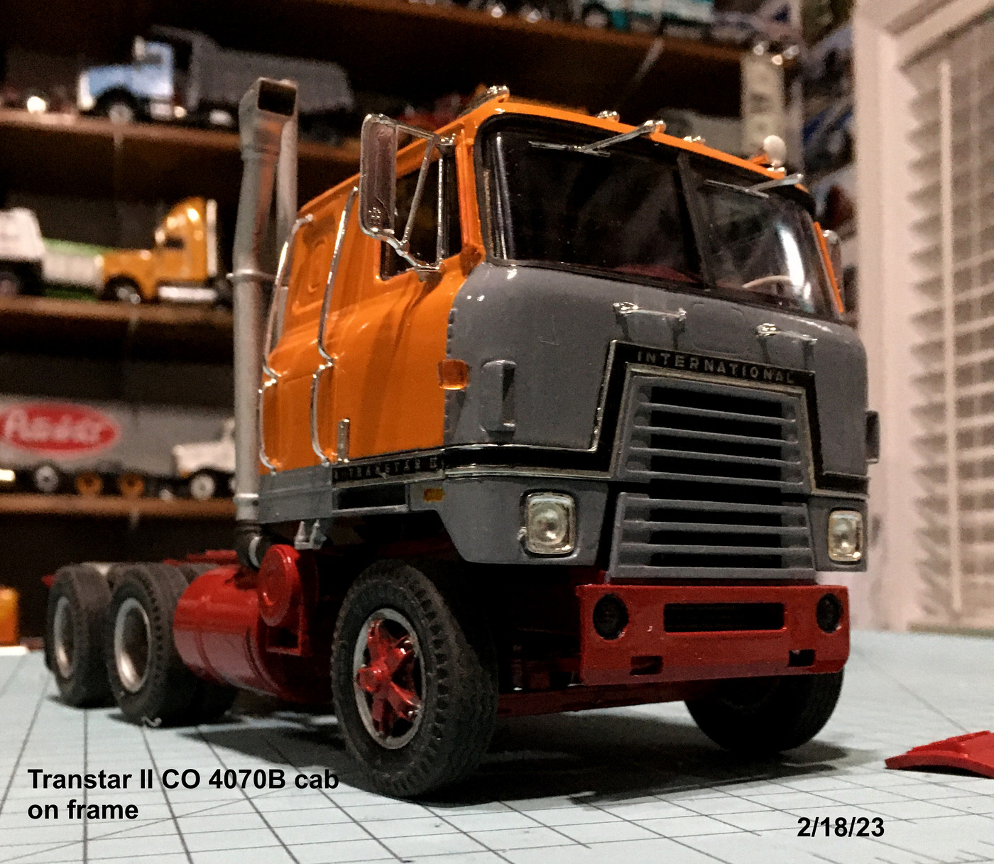 Photo: Transtar II cab on frame 2 18 23 | Transtar II Fleet Style album ...