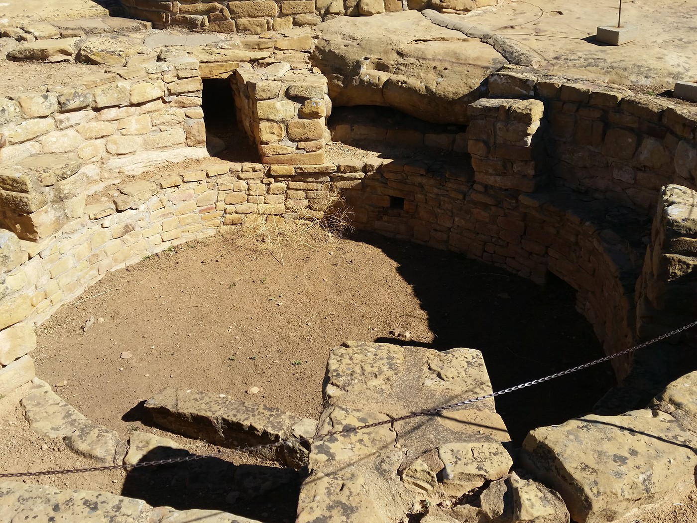 Photo: Floor Area of the Cedar Tree Tower-Mesa Verde National Park ...