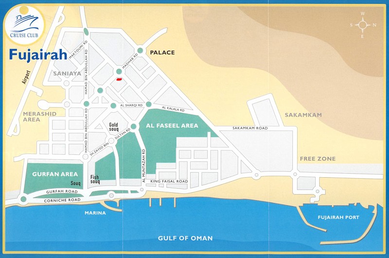Photo: Fujairah | Port Maps Provided by Costa album | Magwa | Fotki.com ...