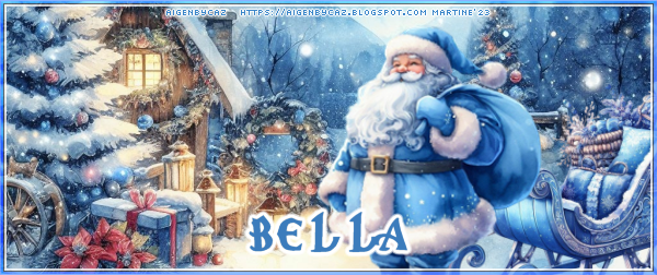 Photo: martinesXmasSantaB mf23 Bella | Martine's XmasSB - Names album ...