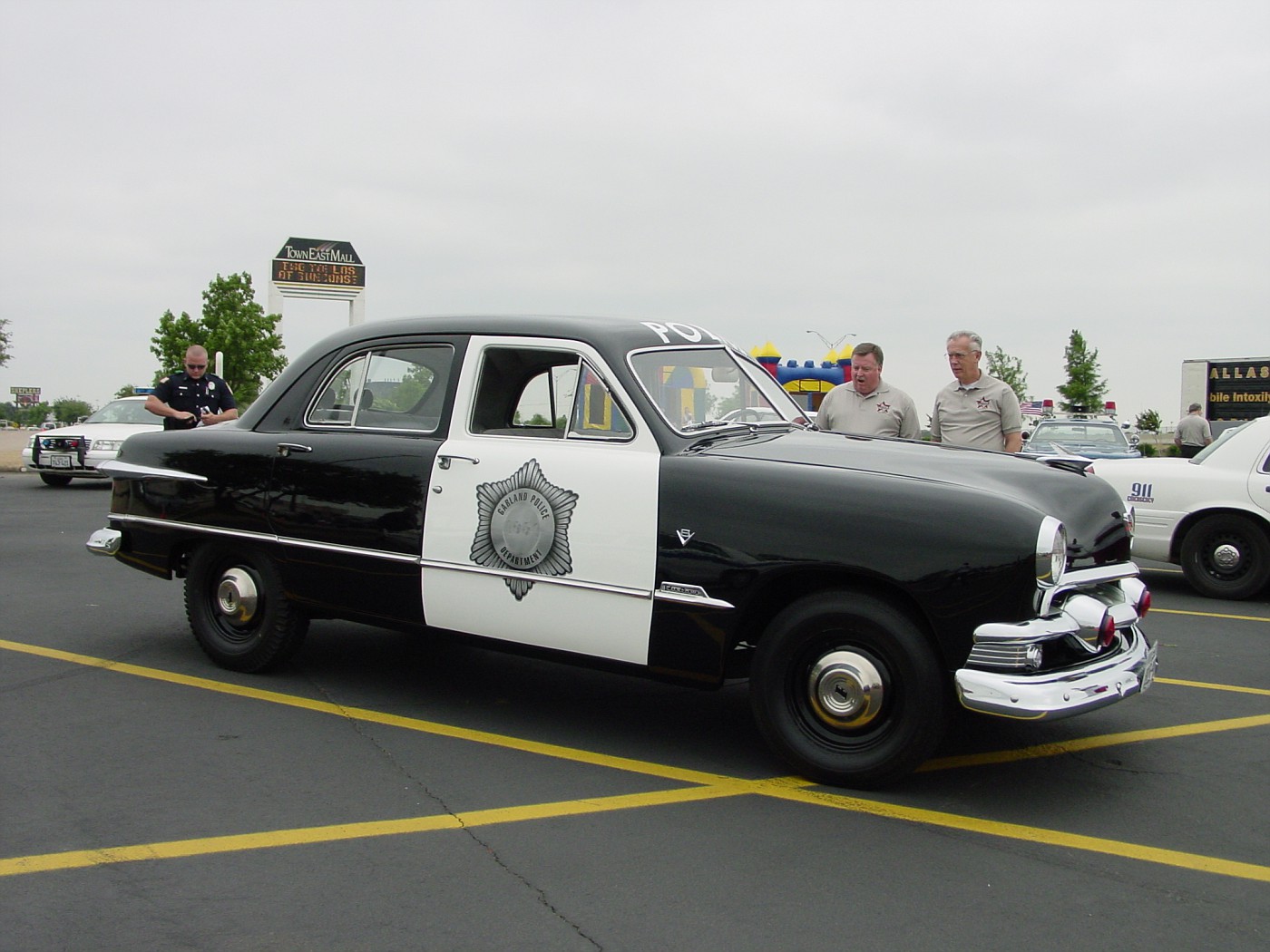 Photo: Garland, TX, Police. Freshly restored 1951 Ford, cloned to ...
