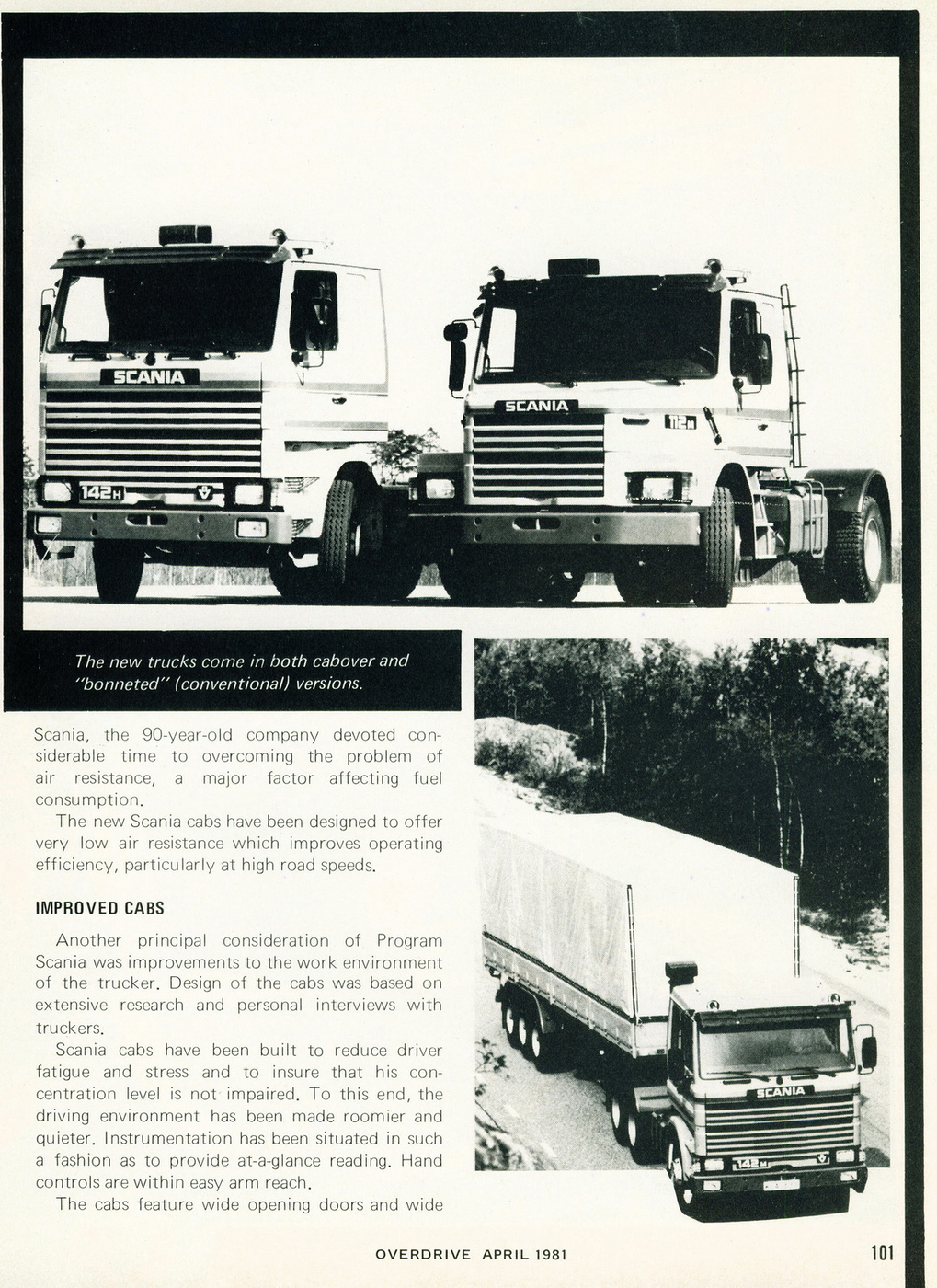04 Overdrive Magazine April 1981 album | Dutch Model Truck Club | Fotki ...