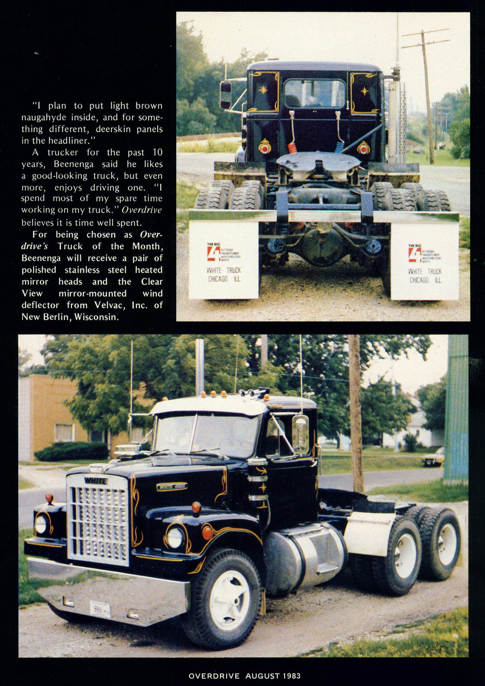 08 Overdrive Magazine August 1983 album | Dutch Model Truck Club ...