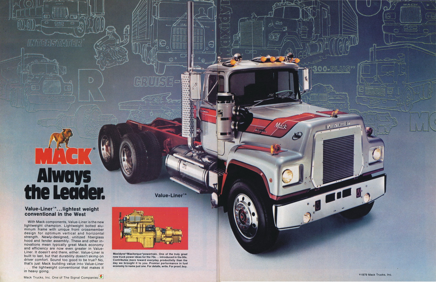 Photo: August 1979 Mack Ad | Mack Advertising album | Dutch Model Truck ...