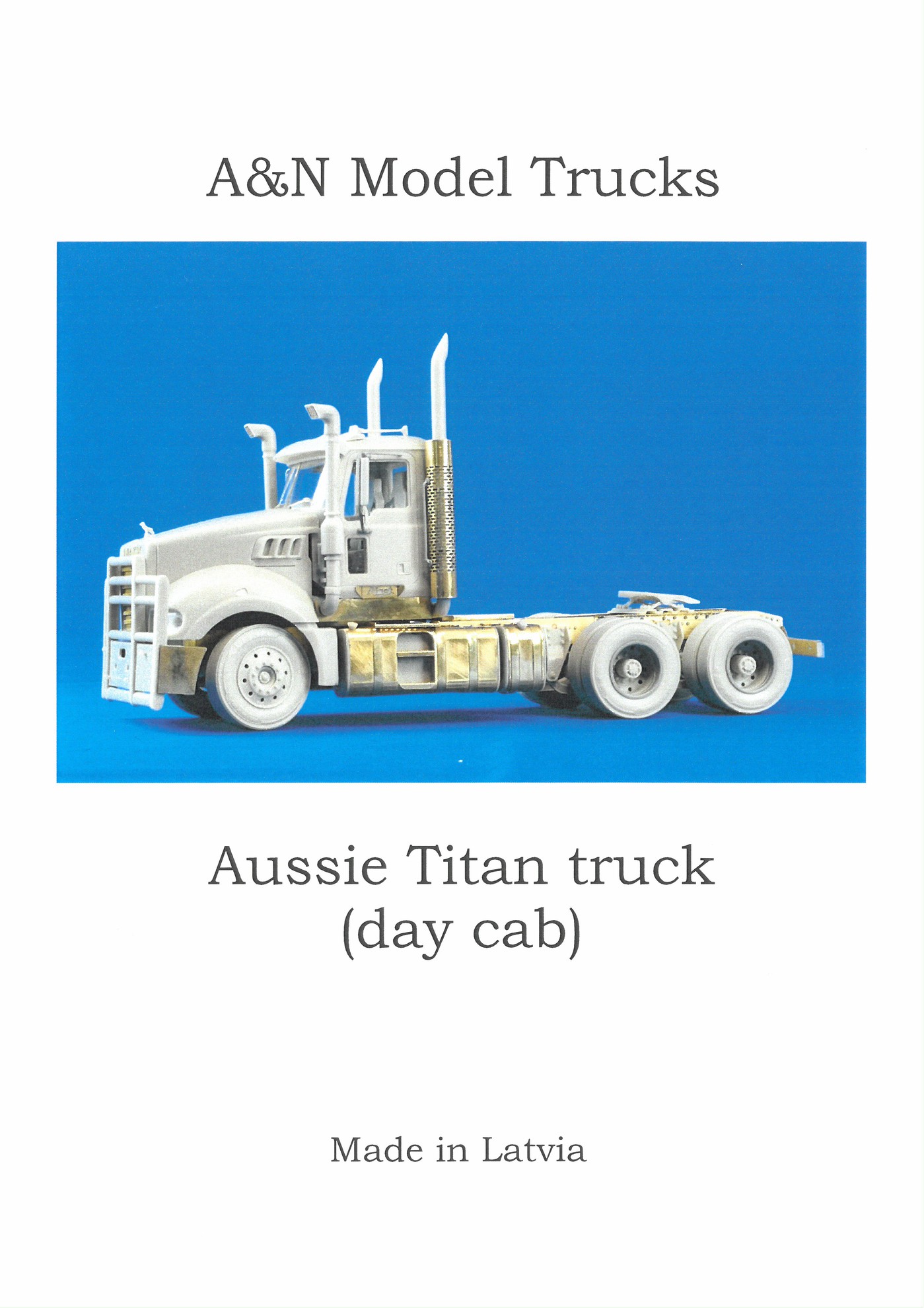 Photo: Mack Titan day-cab 01 | Aussie Titan Truck (Day Cab) (1:24 ...