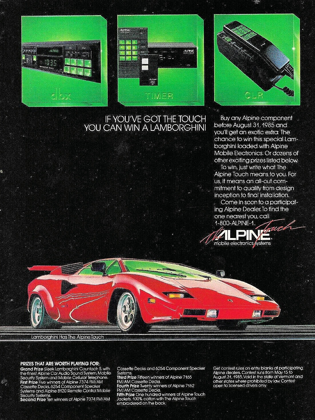 Photo: Alpine 05 | Vintage Car Audio Advertising album ...