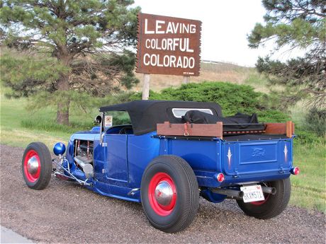 Photo: 1927 model t track nose roadster-pickup XL27 Shadow Rod body ...