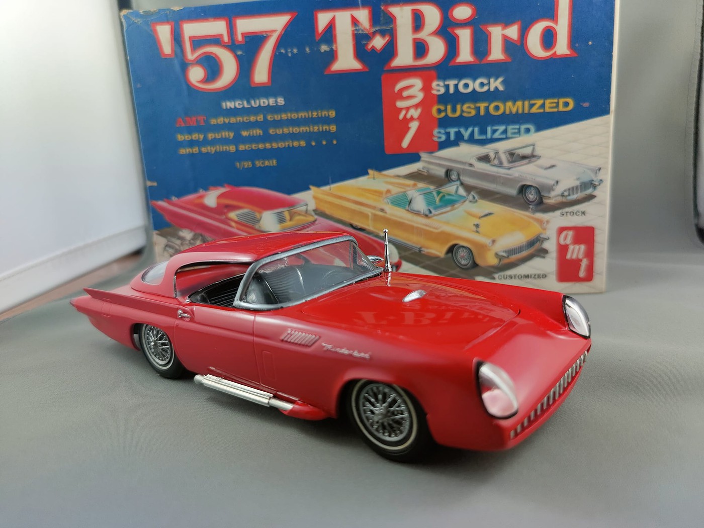 AMT '57 T-Bird Trophy Series #T-2257-200 album | DRASTIC PLASTICS MODEL ...