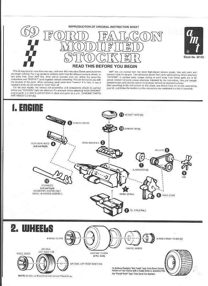 Photo: amt 69fms30142 is01 | AMT '69 Ford Faclon MODIFIED STOCKER ...