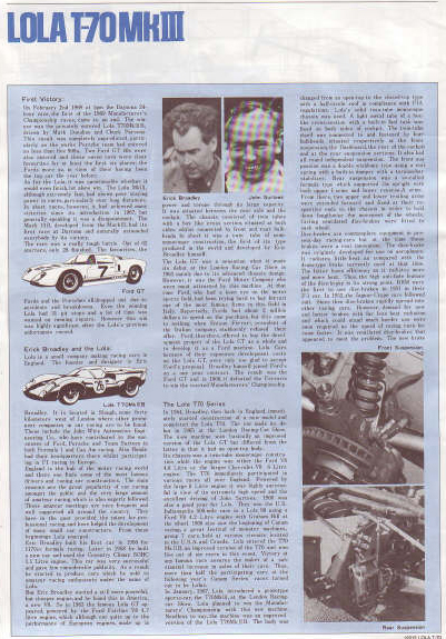 Photo: Lola instructions 0002 | Tamiya Lola T-70 Mk III 1:12 scale ...