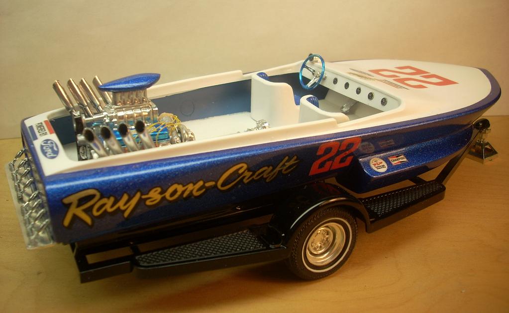 AMT Rayson Craft HULL Ski-Drag Boat w/trailer #2163-149 album | DRASTIC ...