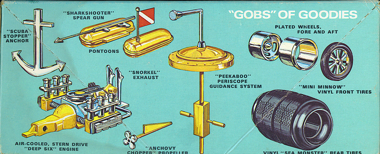 Photo: 0 (1) | AMT DEPTH CHARGE AQUAROD album | DRASTIC PLASTICS MODEL ...