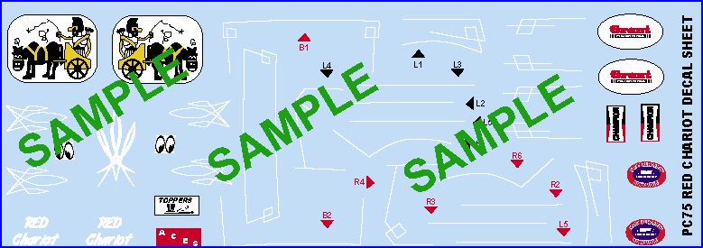 MONOGRAM Red Chariot #PC75 album | DRASTIC PLASTICS MODEL CAR CLUB ...