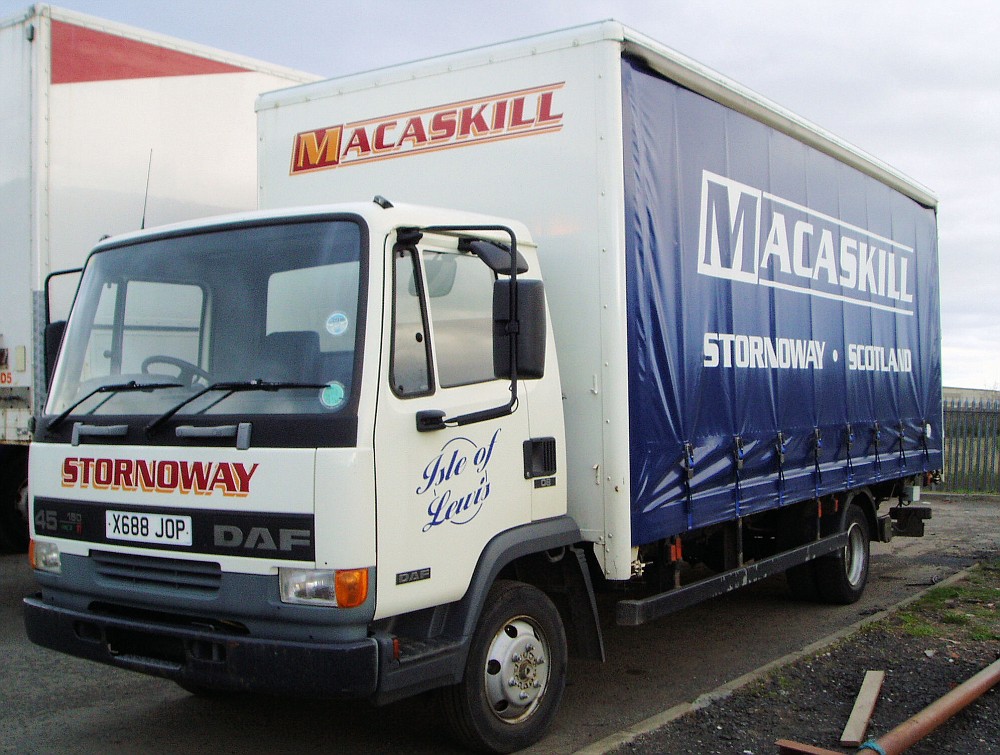 Macaskill Transport, Stornoway, Isle of Lewis, Scotland. album | Brian ...