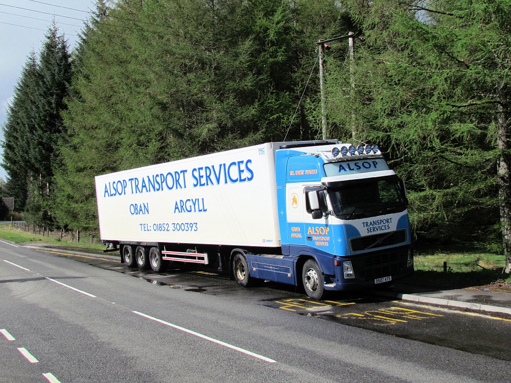 Alsop Transport Services, Oban, Argyll, Scotland. album | Brian Edgar ...